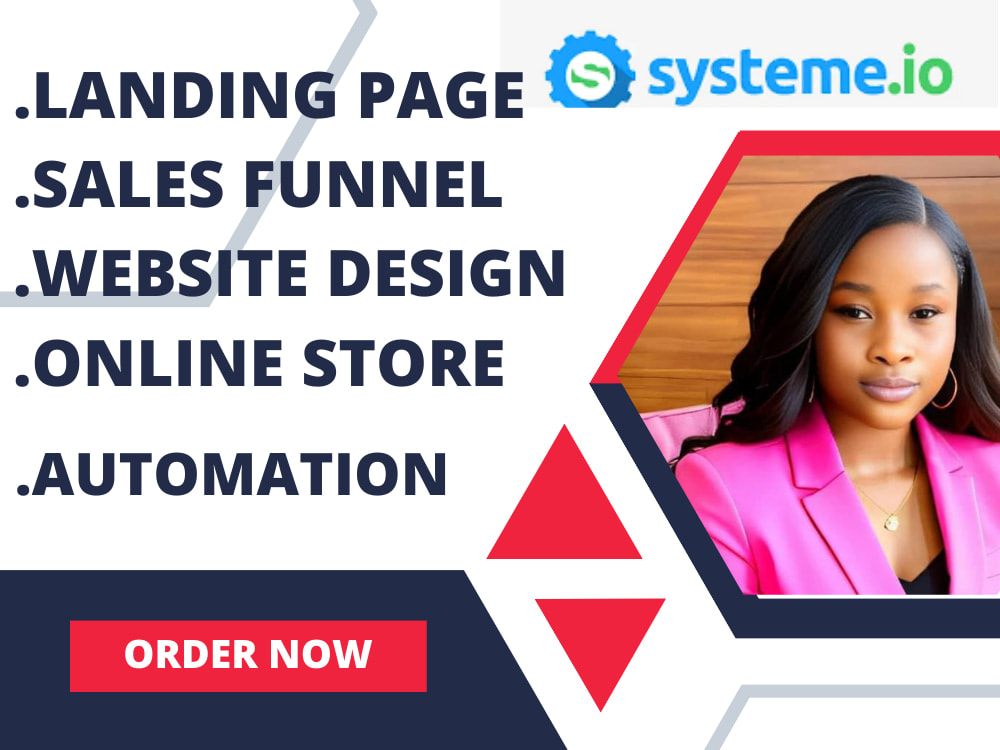 Systeme io landing pages website webinar sales funnel, website design ...