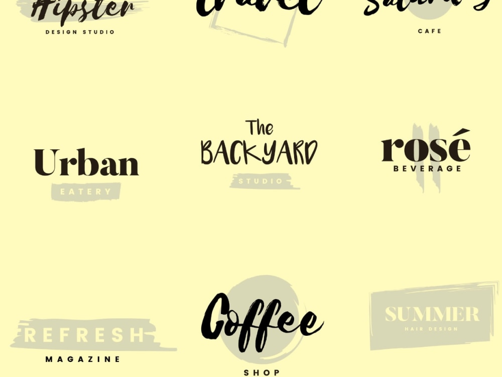 Illustrated Wordmark Logo Design within 24 hours. | Upwork