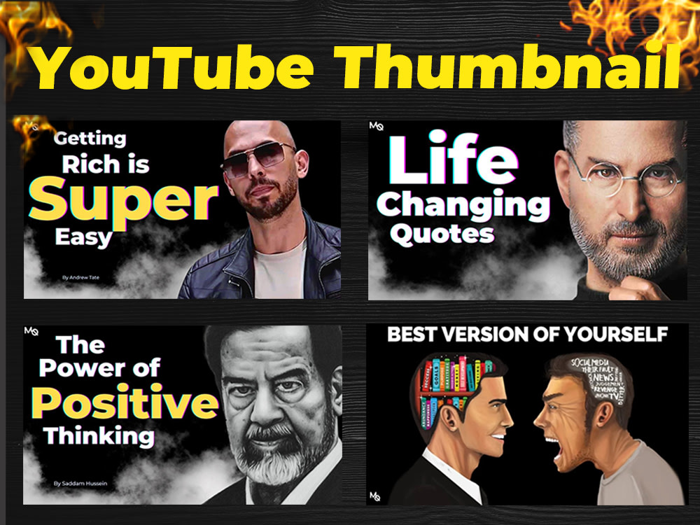 An Eye Catchy and Unique Thumbnails for YouTube videos | Upwork