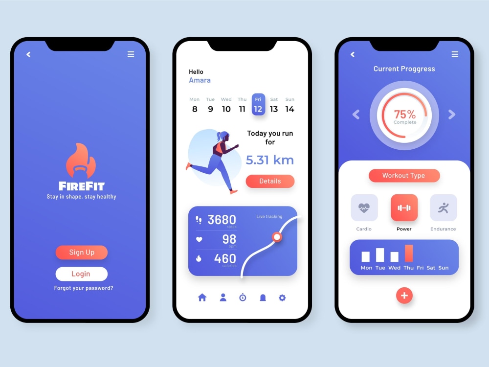 A Modern UI/UX Design For Your Mobile App | Upwork