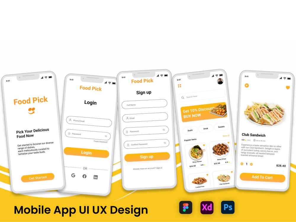 Unique app ui ux design or mobile ui ux design | Upwork