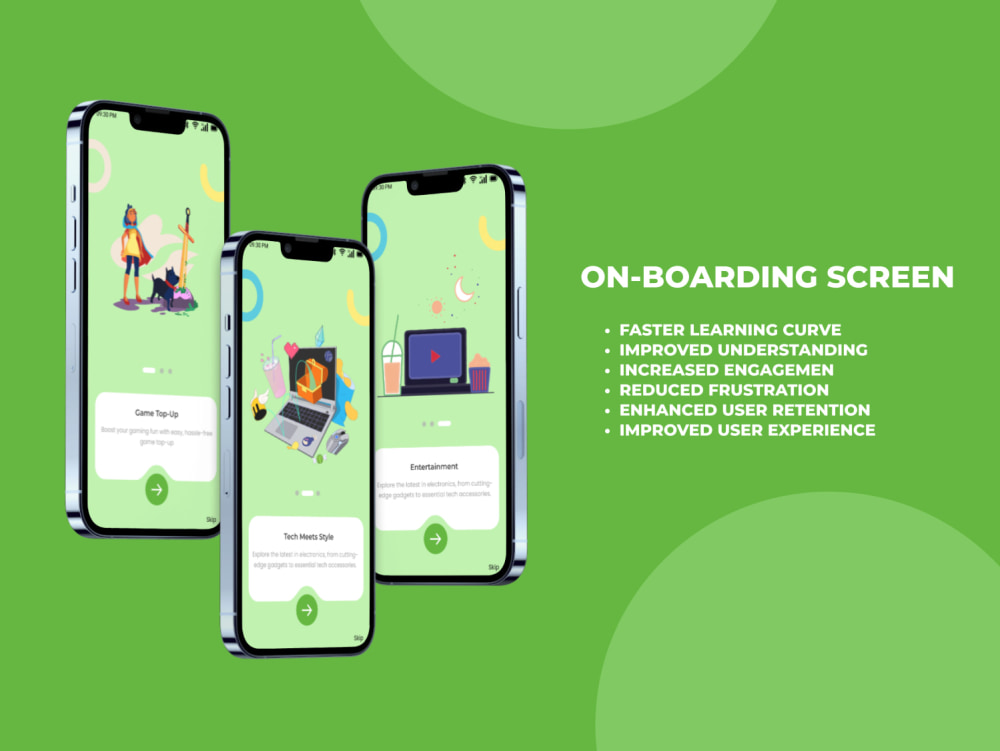Eye catching animated splash screen for your app | Upwork