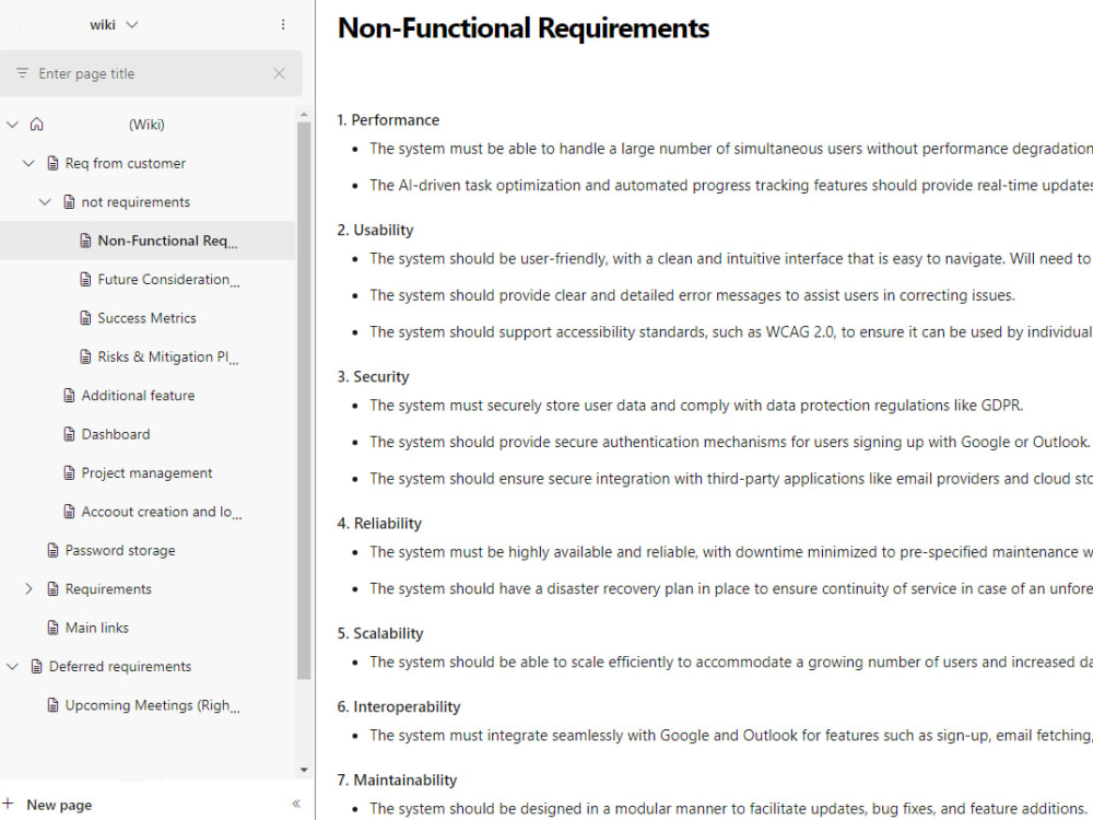 All necessary documentation/ wireframes/UI to develop your project | Upwork