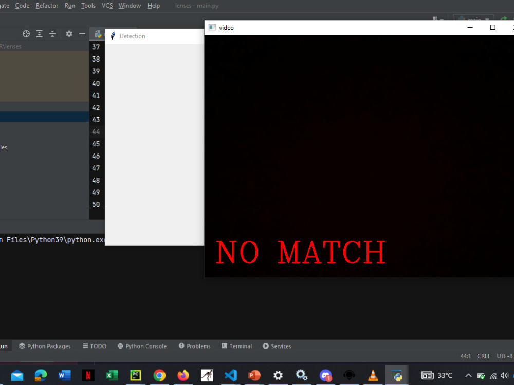 Live facial recognition Python | Upwork