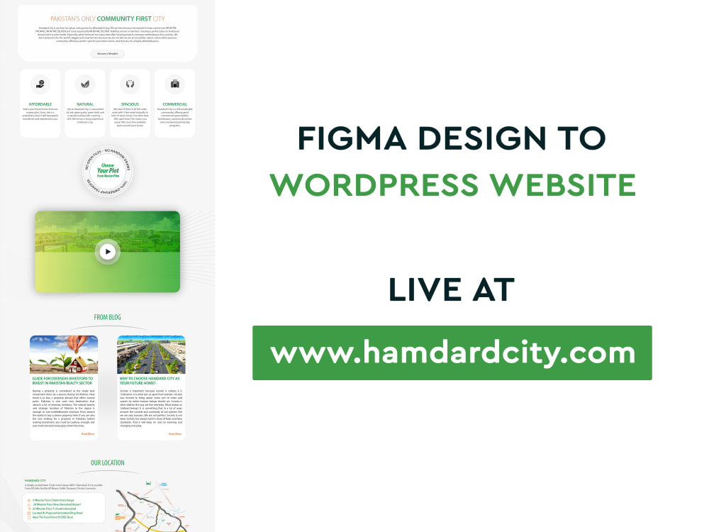 Figma design converted to WordPress Website | Upwork