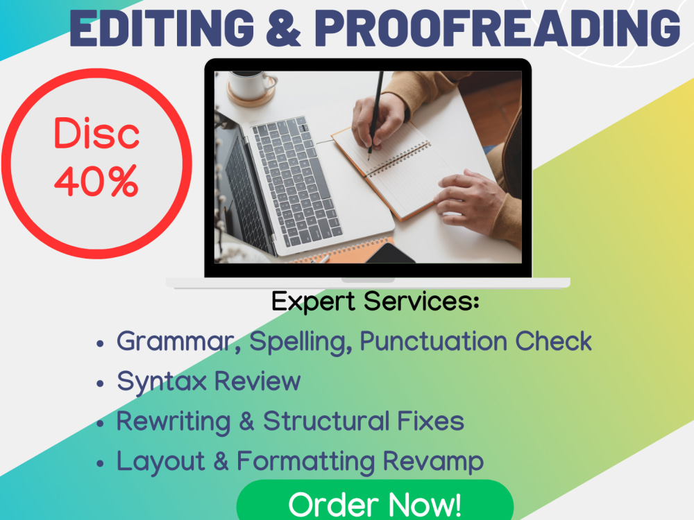 Fast, Detailed, Professional Editing & Proofreading [Rewriting ...