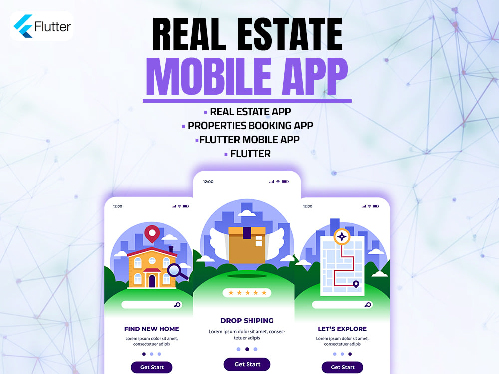 Real Estate App | Properties Booking App | Flutter Mobile App | Flutter | Upwork