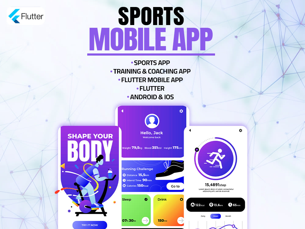 Sports App | Training & Coaching app | Flutter Mobile App | Flutter ...