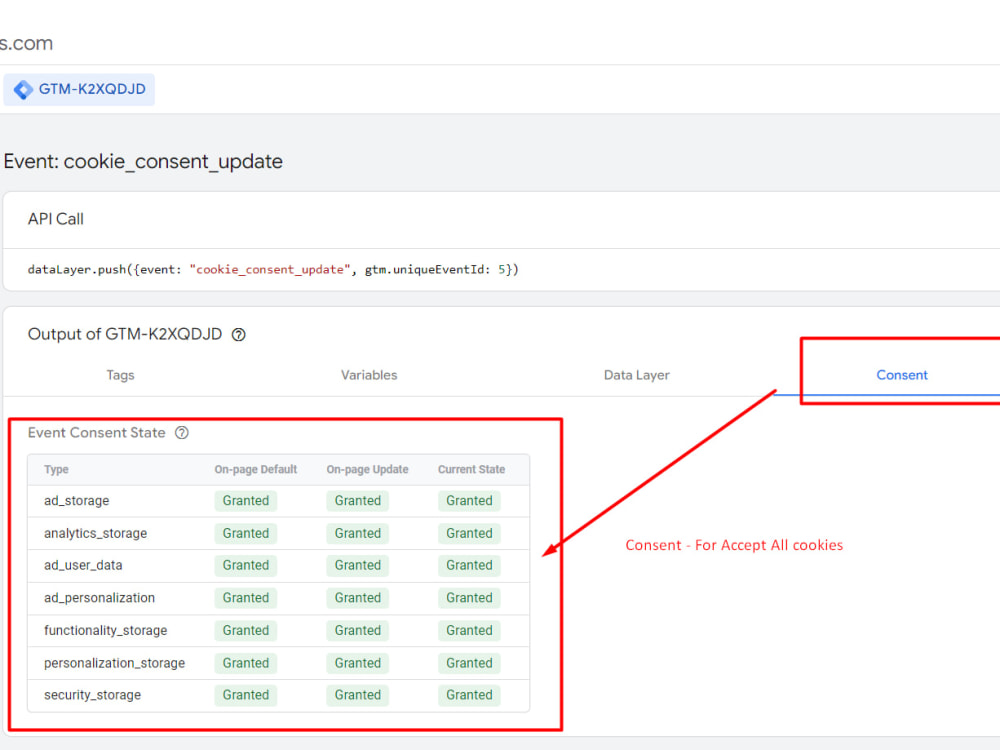 Google Tag Manager Consent Mode V2 Setup | Upwork