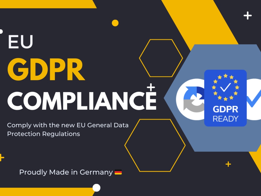 A EU GDPR cookie-compliant website via Cookiebot integration | Upwork