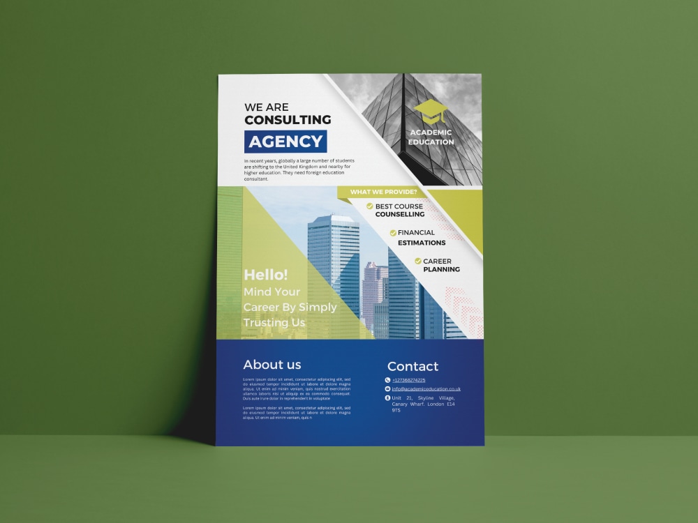 A professional Flyer Design for your business | Upwork