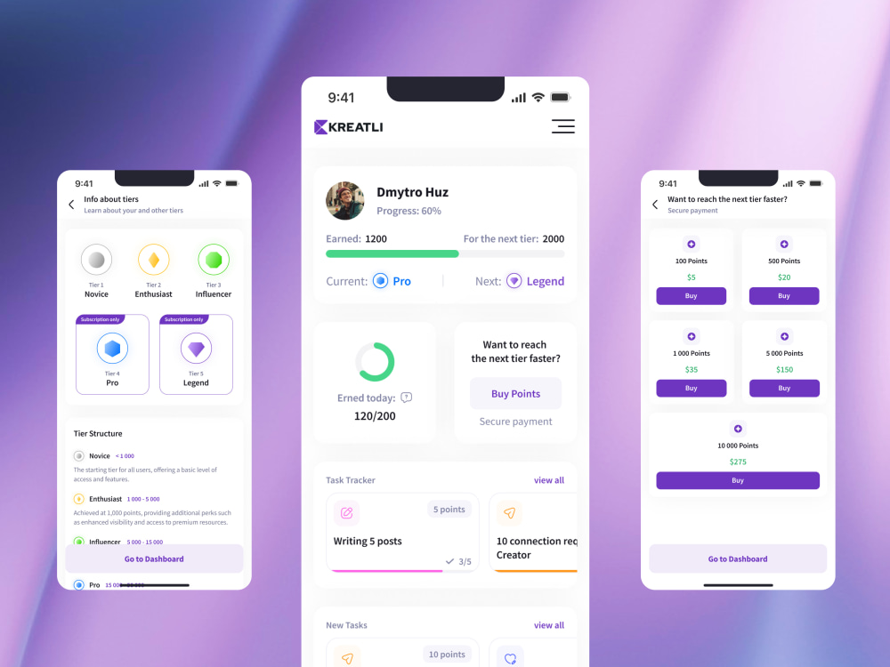 Modern & professional mobile application | Upwork