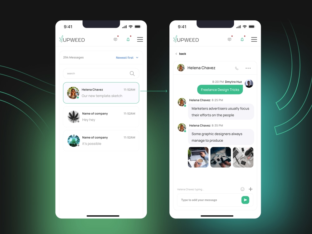 Modern & professional mobile application | Upwork
