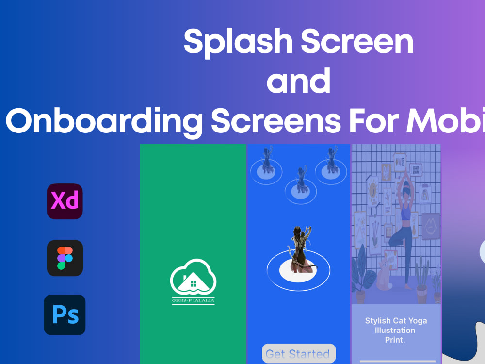 UI Splash Screens and Onboarding Screen for your Mobile App | Upwork