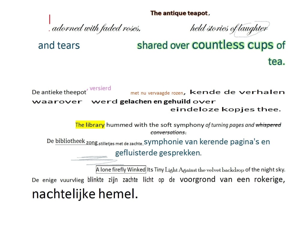 A translation between English and Dutch | Upwork