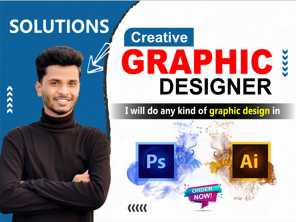 Any kind of graphic design in photoshop or illustrator | Upwork