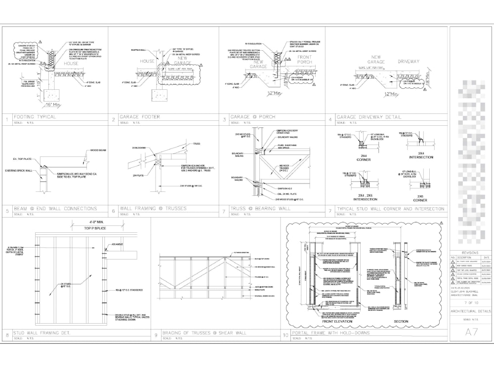 Residential drawings permit / USA | Upwork