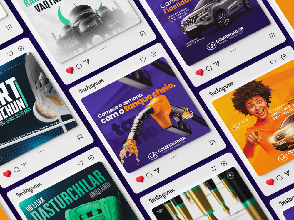 30 unique social media posts designs for whole month | Upwork