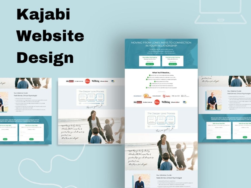 Kajabi Website design Kajabi Landing Page Online Course Kajabi Designer | Upwork