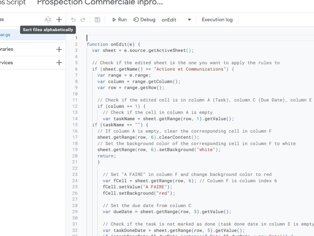 Google Apps Script & Excel Expert/Virtual Assistant | Upwork