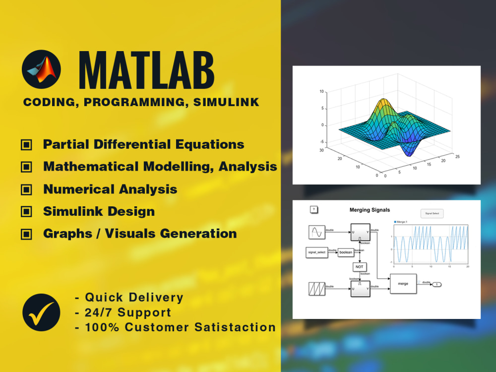 Matlab Coding Script Programming And Simulink Upwork