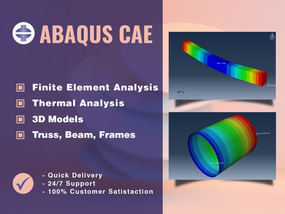 Finite Element Analysis Fea In Abaqus Cae Upwork