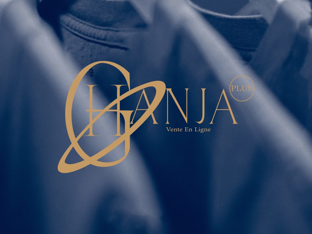 GHANJA PLUS logo and banner fashion shop | Upwork