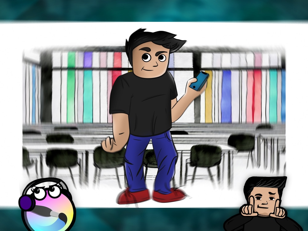 Transformed into any cartoon character. | Upwork