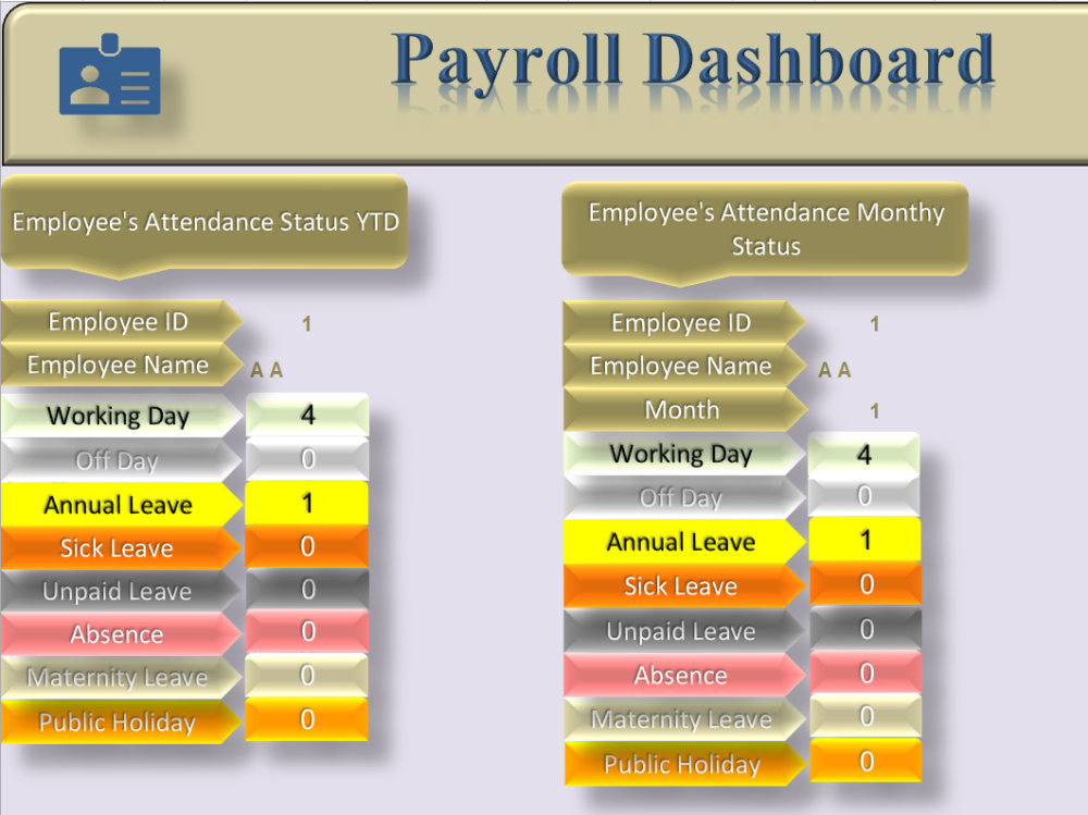 An easy simple payroll system on excel for small business | Upwork