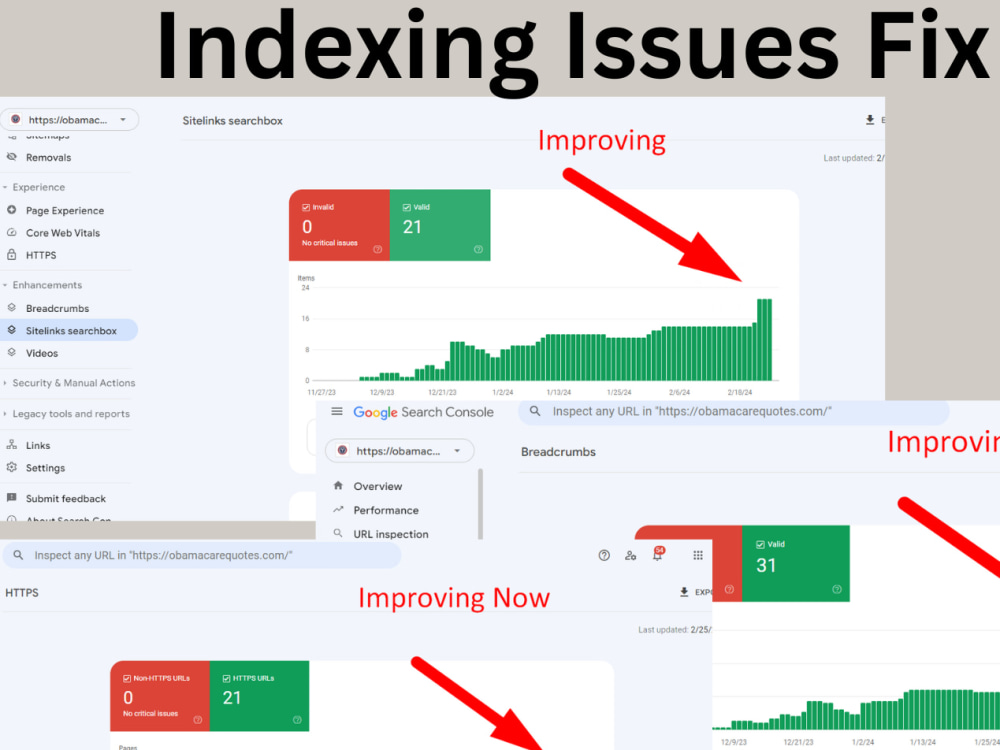 Google console indexing issues fix in 24hrs to boost sales | Upwork