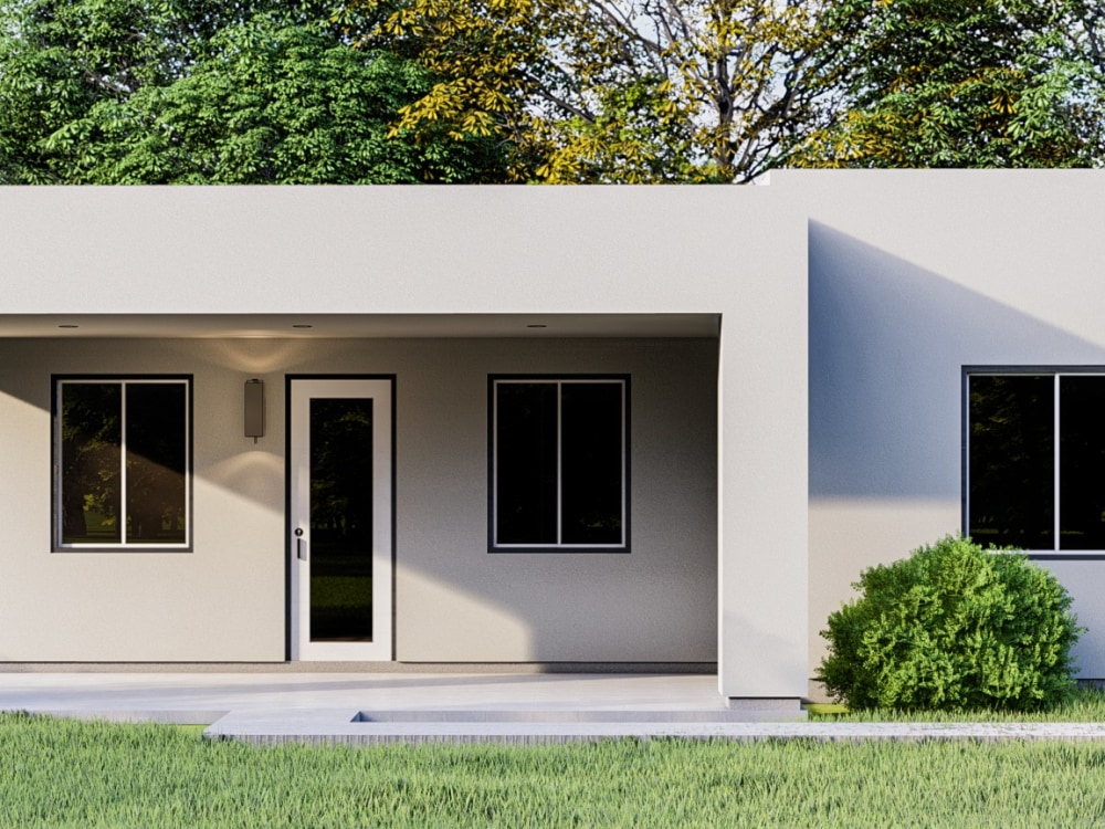 A complete and accurate set fo construction drawings with all details ...