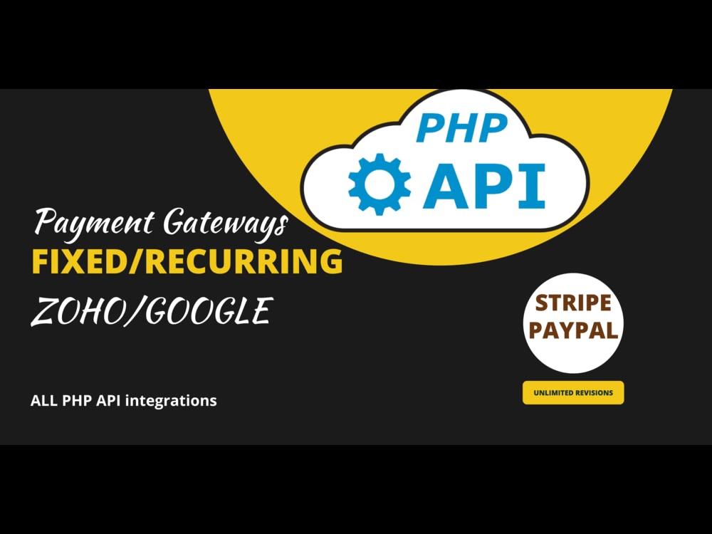 API integration of payment gateway for PHP web apps. | Upwork