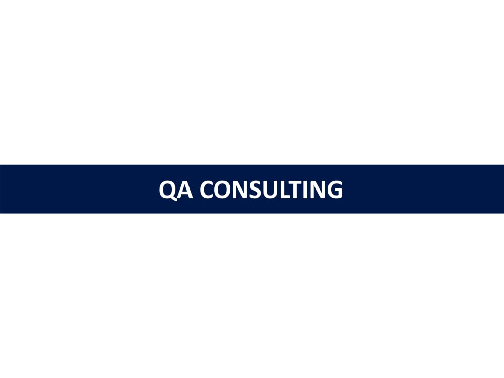 Comprehensive Qa Consultation To Improve Your Qa Efficiency Upwork 8118