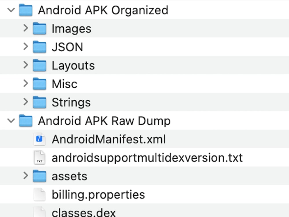 A disassembled Android APK or Unity APK | Upwork