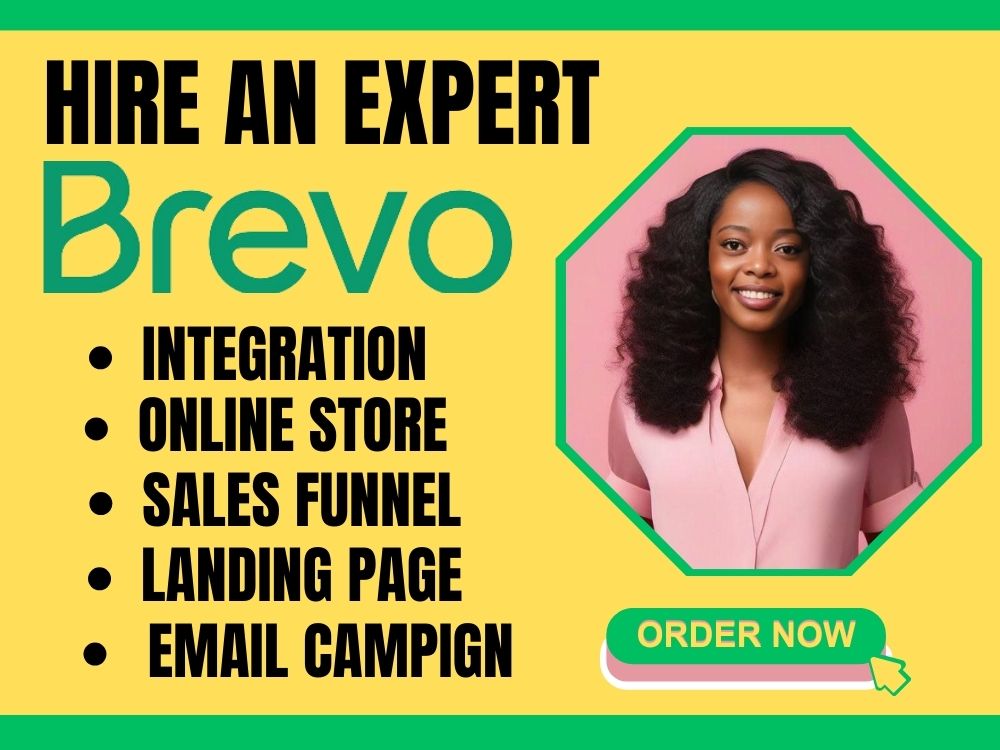 Mailer lite, brevo, newsletter &landing page design, salesfunnel ...