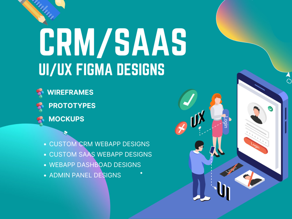CRM Web Design | Custom CRM UI/UX | Dashboard Designs | Figma Design ...
