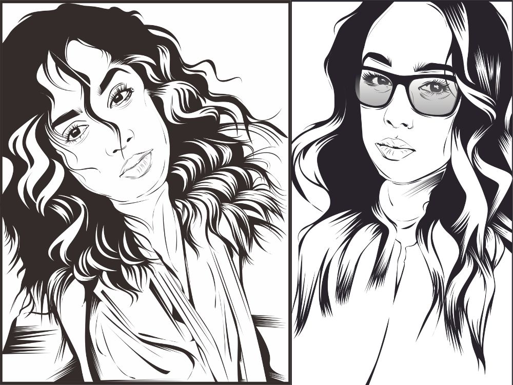 A Continue drawing line art or silhouettes for your drawings | Upwork