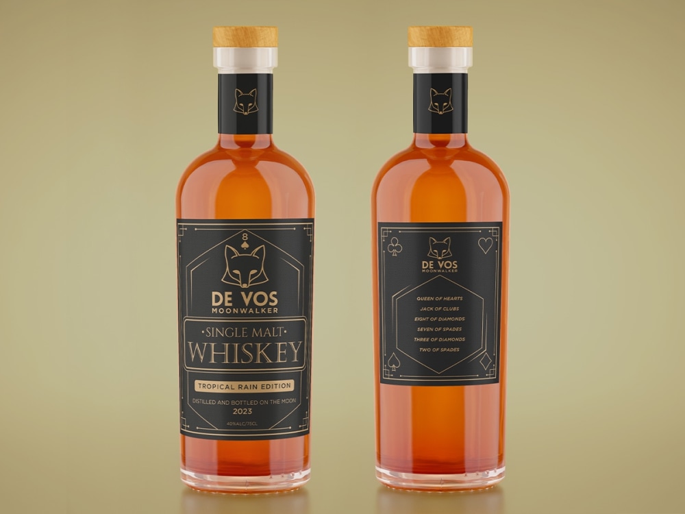 Wine, whiskey and liquor bottle label design | Upwork