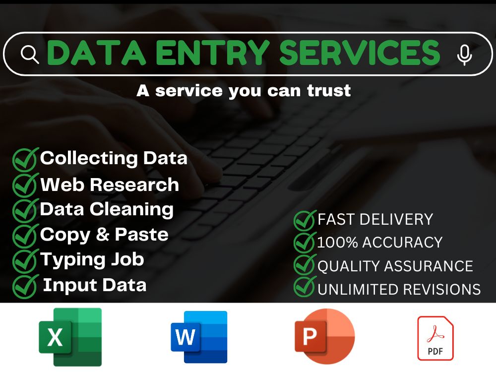 Professional Data Entry Services | Upwork