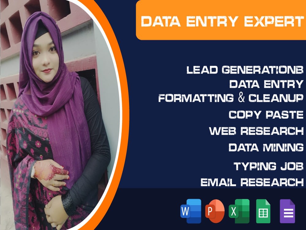 "Skilled Data Entry Specialist: Accuracy and Efficiency" | Upwork