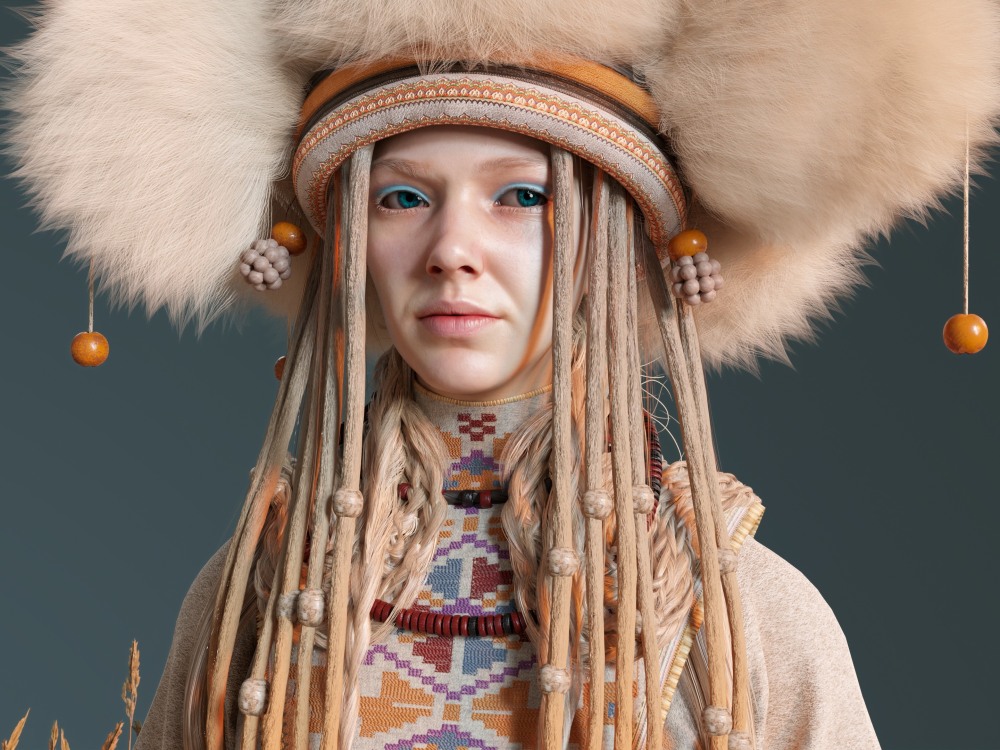 A professional Realistic/hyperealistic 3D character for application ...