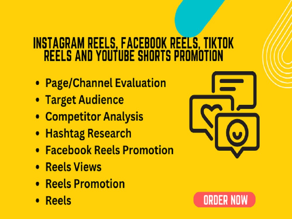 Your instagram reels tiktok reel promotion youtube shorts facebook ...
