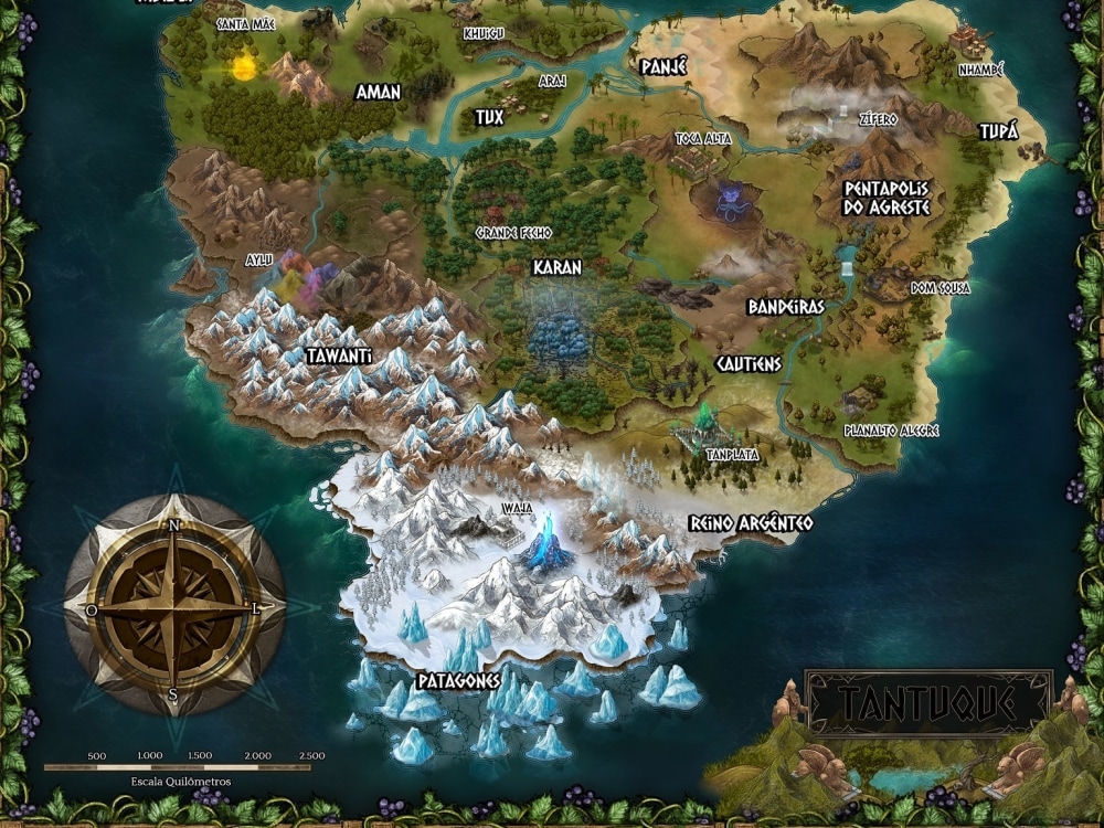 A Videogame or Board Game dnd Novel Fantasy Medieval Sci Fi RPG Map ...