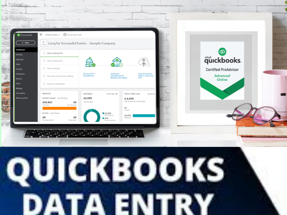 QuickBooks Data Entry Service | Upwork