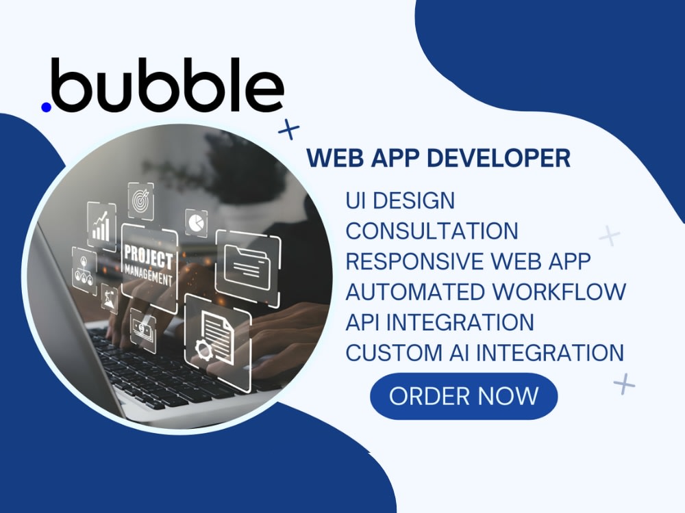 A responsive Bubble web application, Bubble MVP, Bubble expert, AI chatbot | Upwork