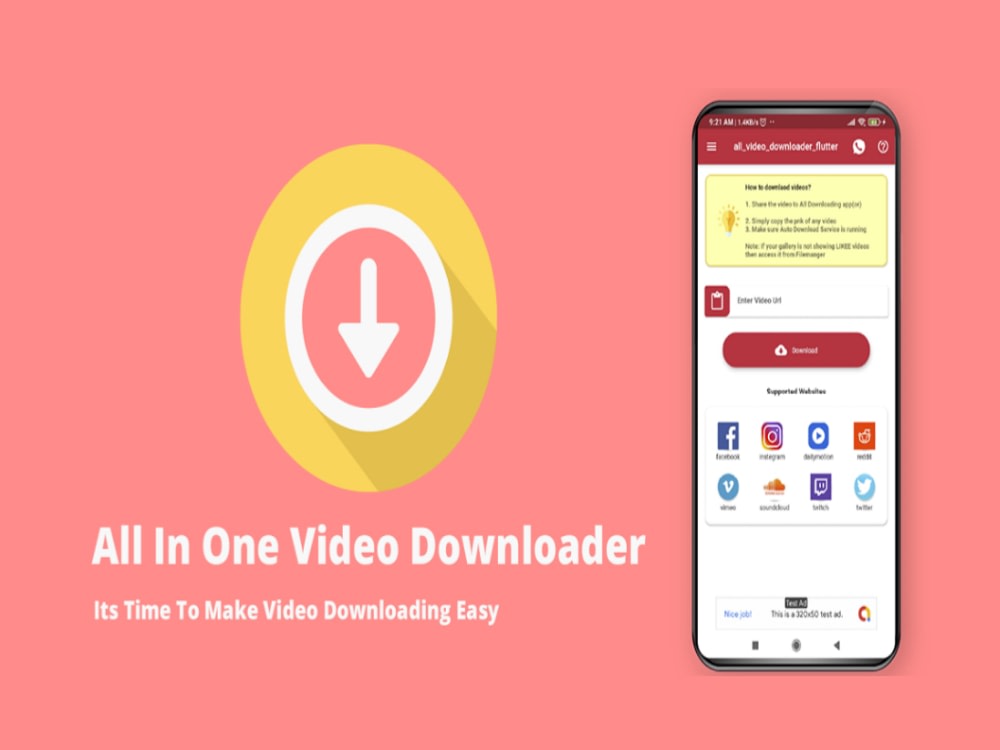 A professional video downloader website | Upwork