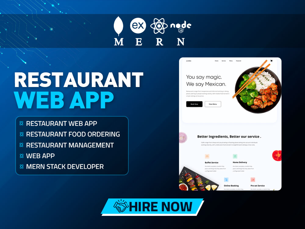 Restaurant Web App | Food ordering | Restaurant Management | Mern Stack ...