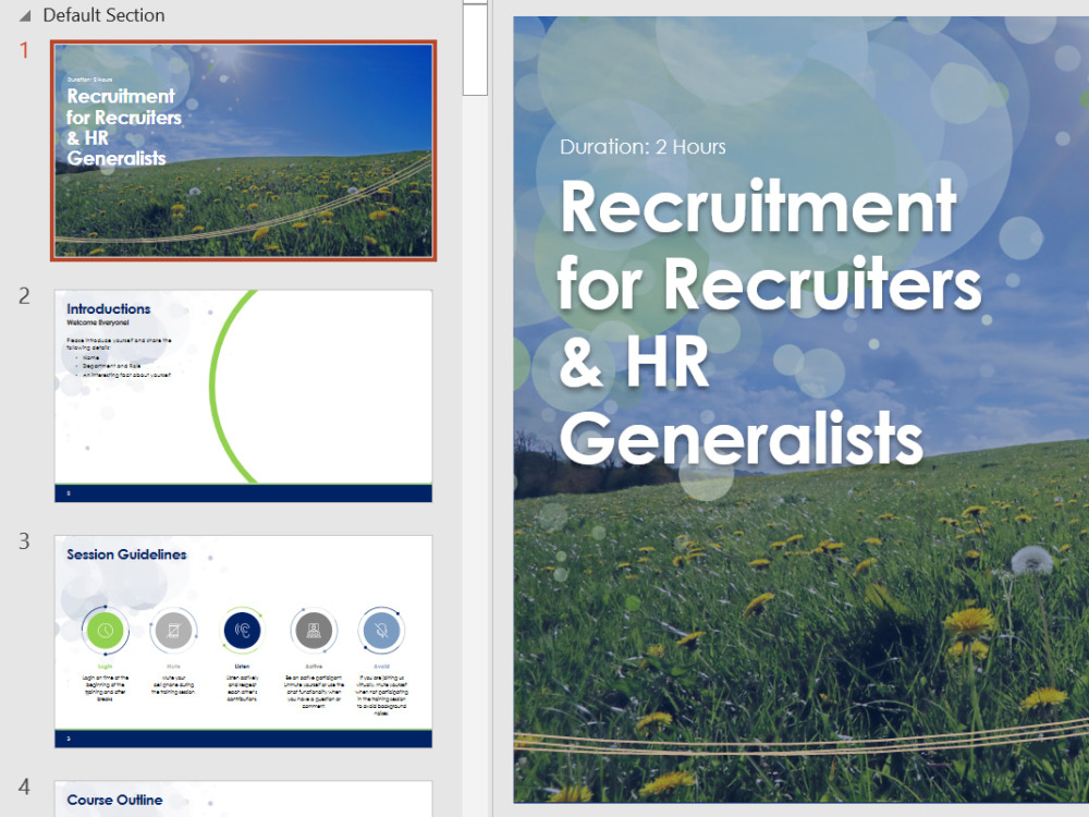 A Visually Engaging Powerpoint Presentation Upwork