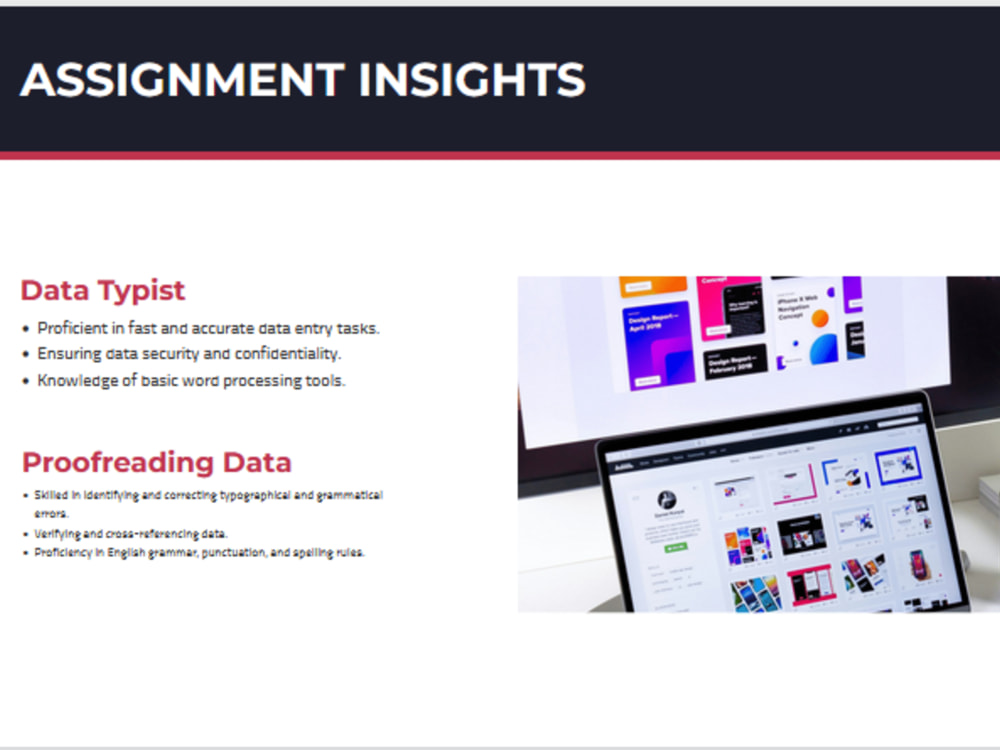 A Precision Proofreading and Data Typing Services! | Upwork