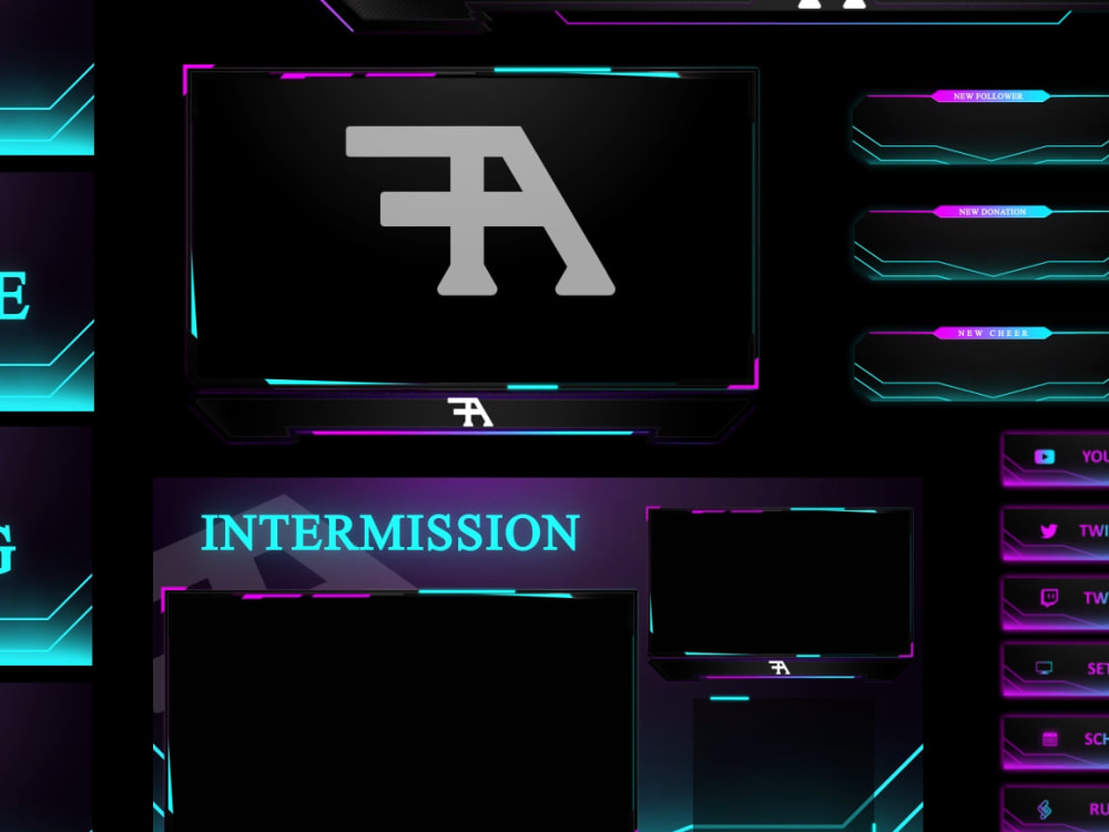 Amazing Custom Overlay design That match your vibe | Upwork